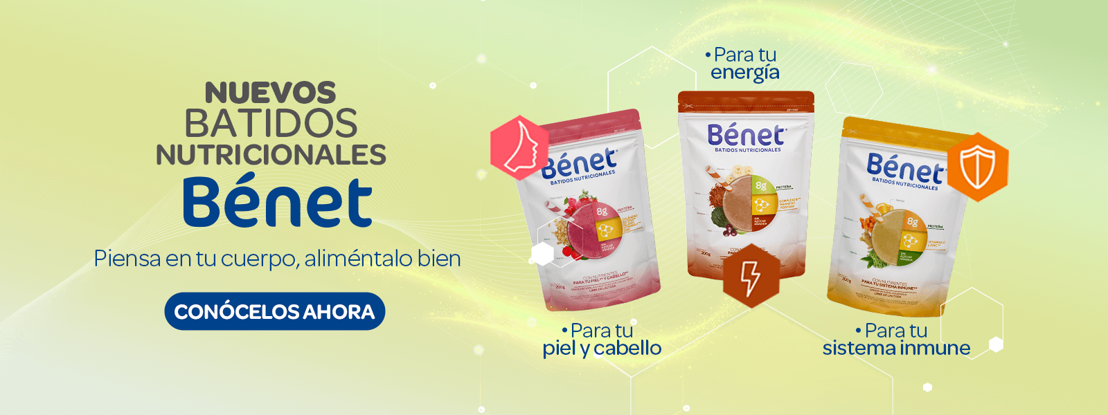 Bénet - Nutrición diseñada para tu cuerpo